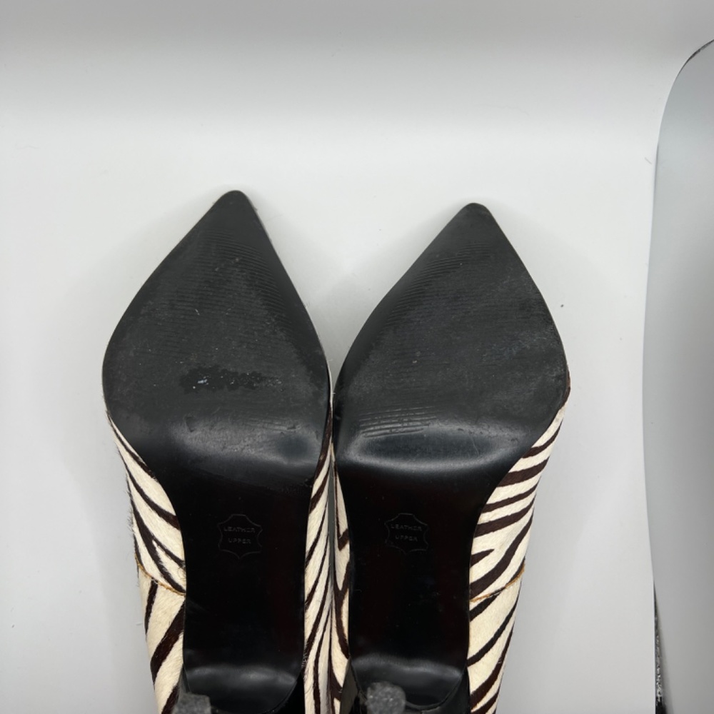 Steve Madden Zebra “Arouse” Pointed Toe Pump - Gem